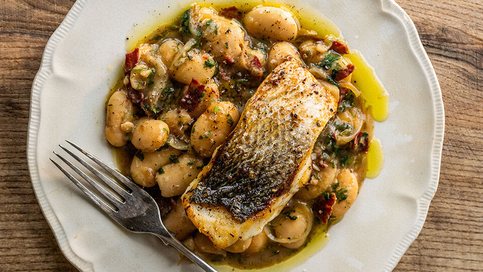 GILL MELLER'S BUTTER BEANS AND SEA BASS – Brindisa Spanish Foods