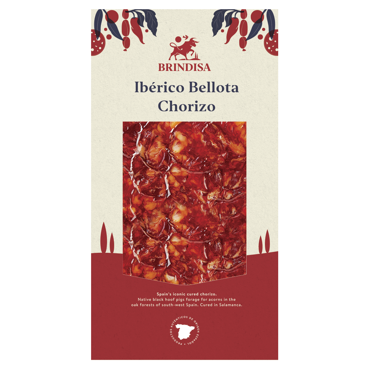 Iberico Bellota Chorizo Slices, 100g | Sausage – Brindisa Spanish Foods