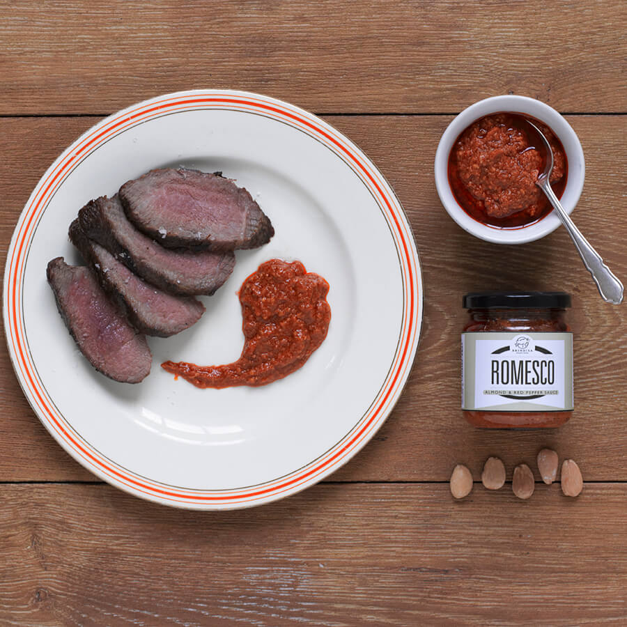 Romesco Sauce | Almond and Pepper Sauce, 200g – Brindisa Spanish Foods